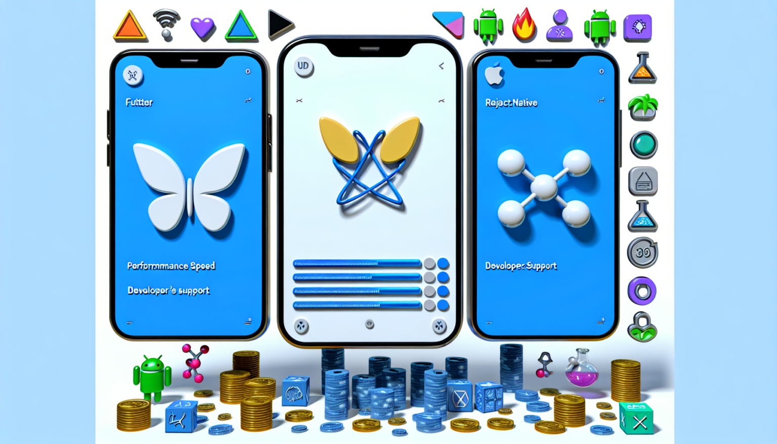Flutter vs React Native vs Swift UI: LA's 2024 Mobile Trends » Bee ...