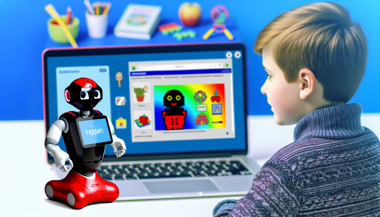 Pepper Robot: Meme Therapy for Autism in Los Angeles » Bee Techy, LLC.
