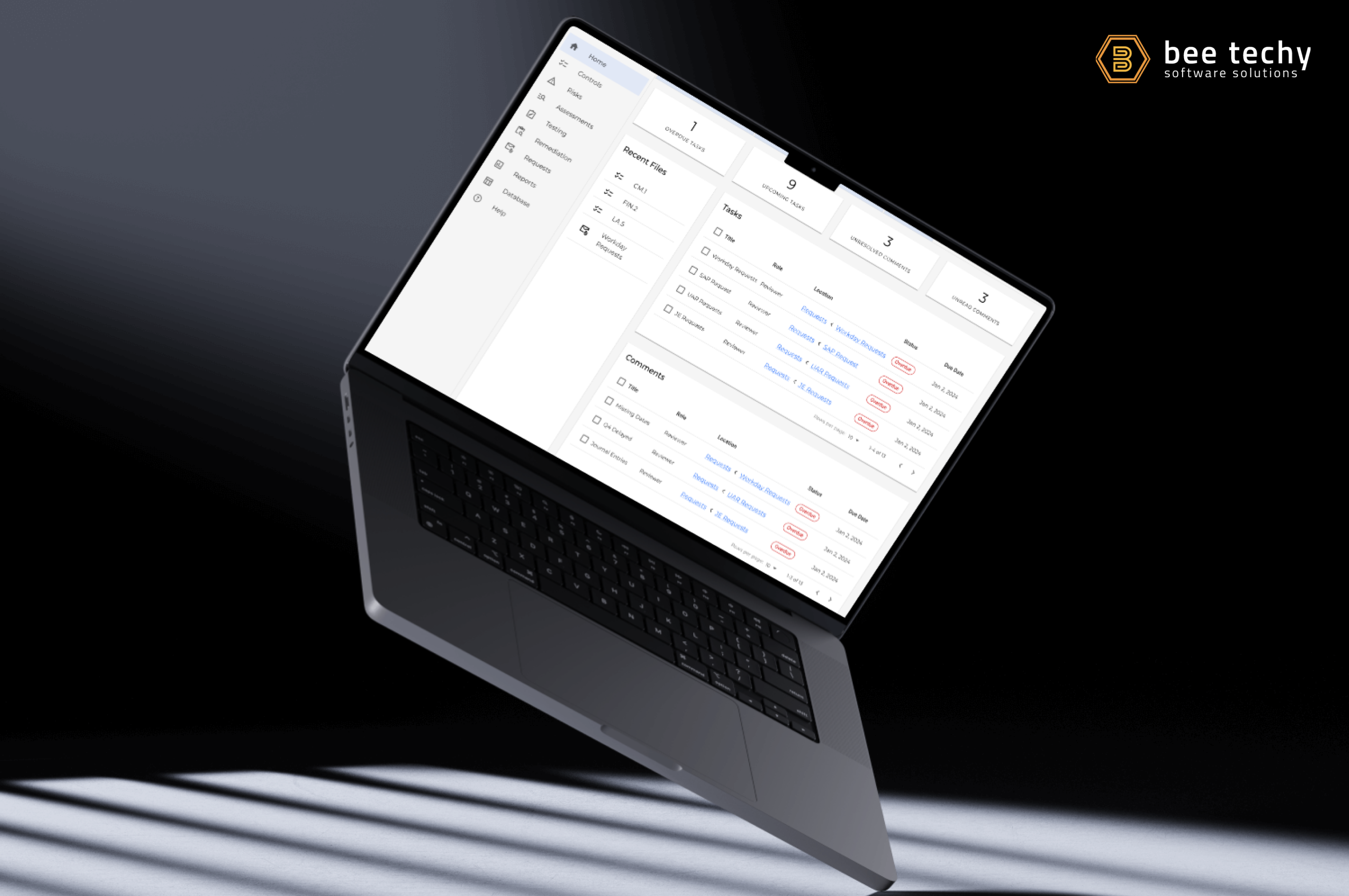 Governance, Risk, and Compliance SaaS Platform » Bee Techy, LLC.